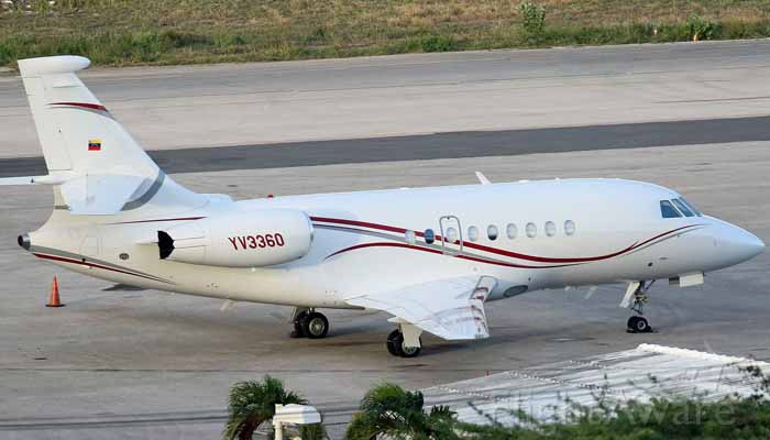 Αποκάλυψη: To Κυβερνητικό αεροσκάφος YV3360 της Βενεζουέλας ...