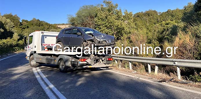Μεσσηνία: Σοβαρό τροχαίο με έξι τραυματίες στην Ε.Ο. Τσακώνα – Καλό Νερό